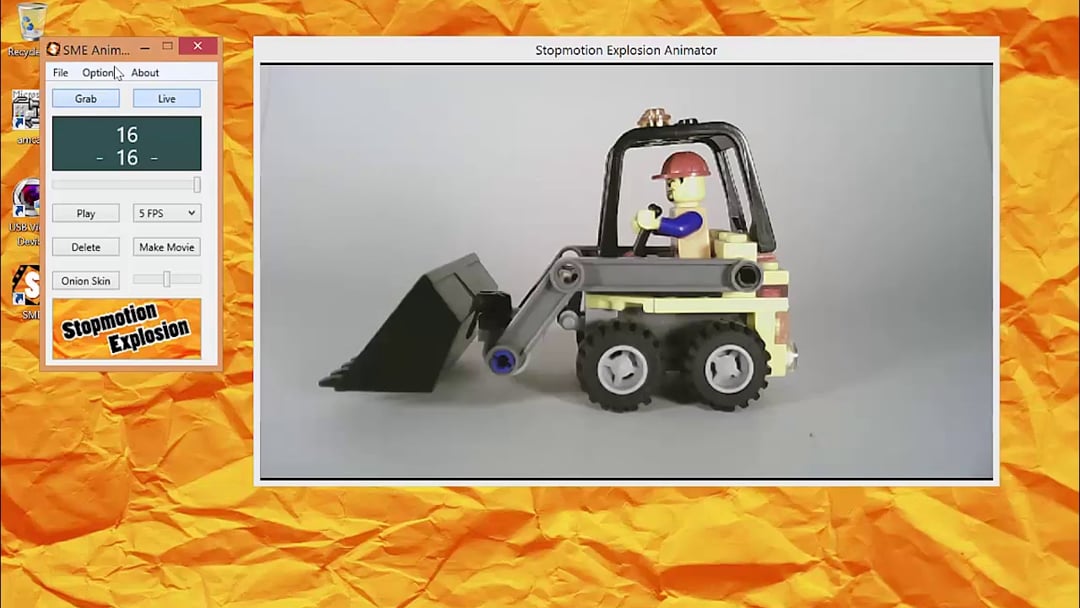 Stopmotion Explosion Animator Introduction
