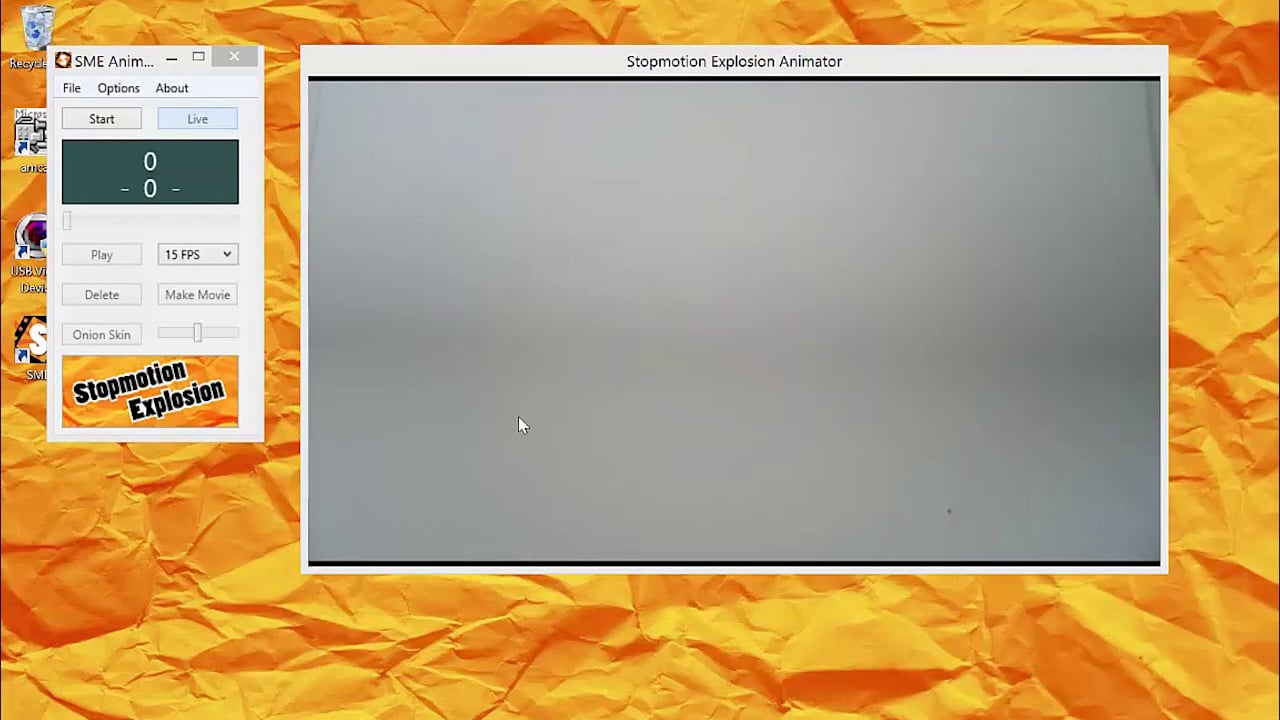 Stopmotion Explosion Animator Importing Frames
